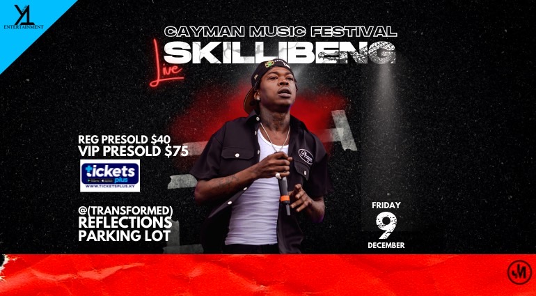 Cayman Music Festival With Skillibeng | TicketsPlus