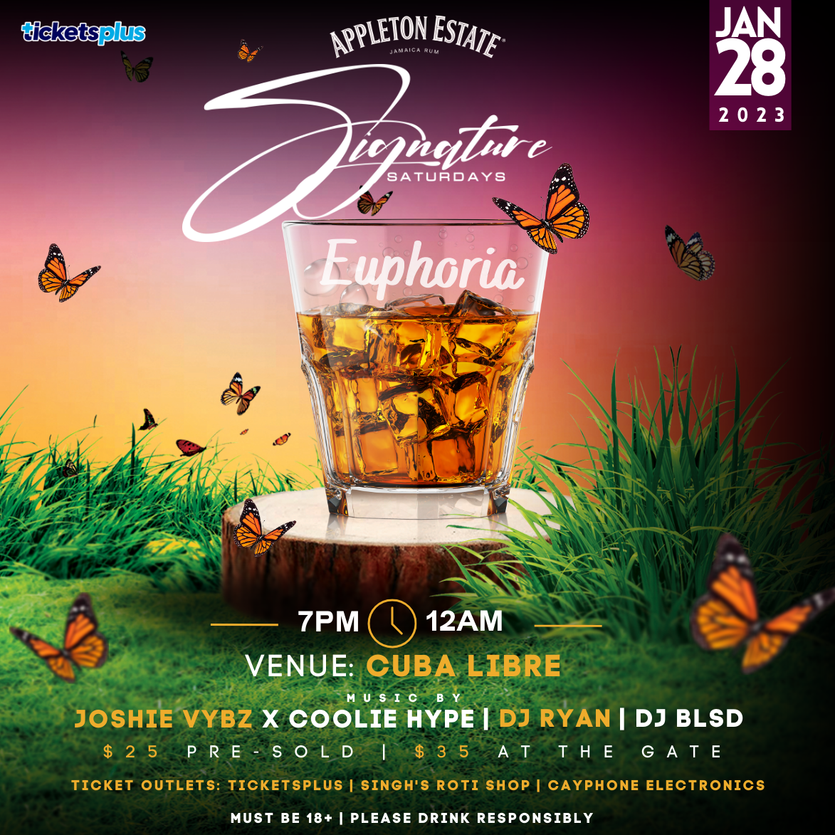 Signature Saturday's - "Euphoria" | TicketsPlus