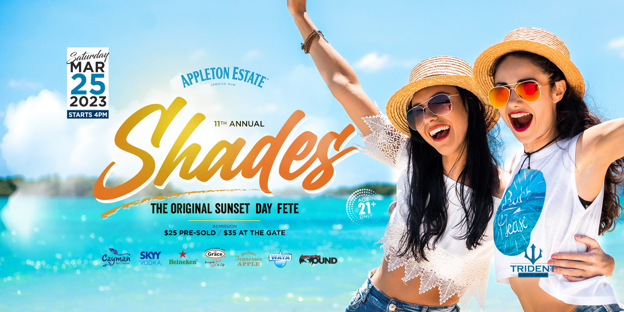 11th Annual Shades - The Original Sunset Day Fete | TicketsPlus