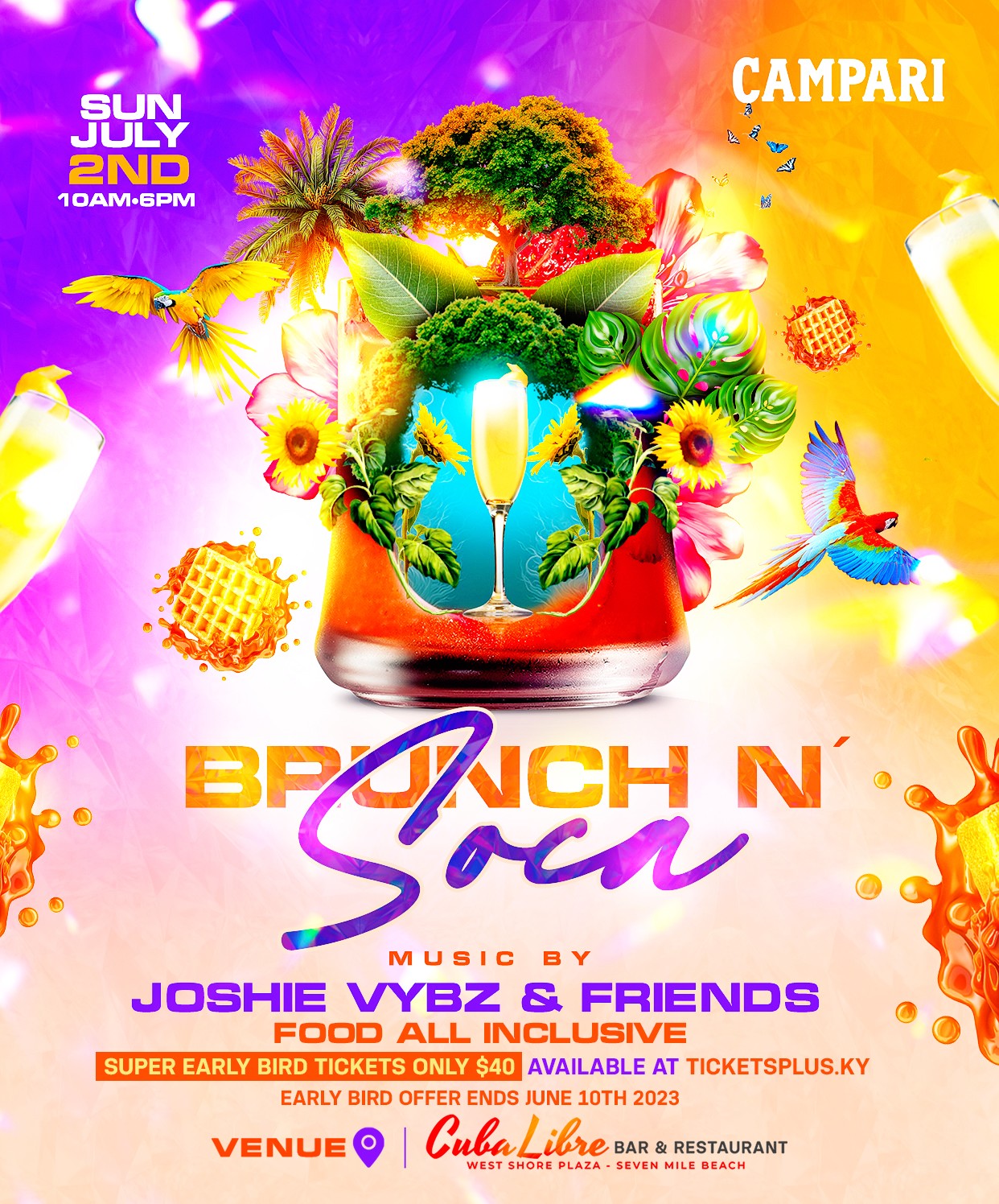 Brunch N' Soca | TicketsPlus