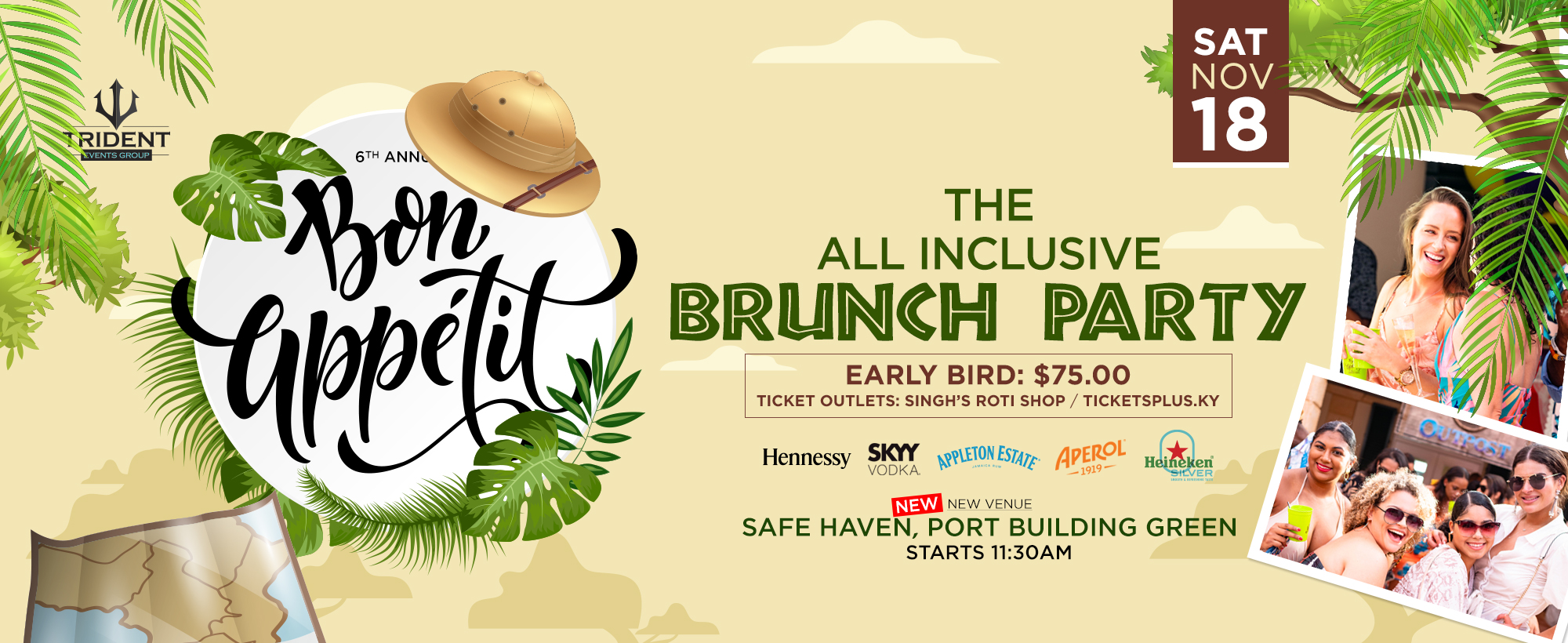 6th Annual Bon Appetit - All Inclusive Brunch Party | TicketsPlus