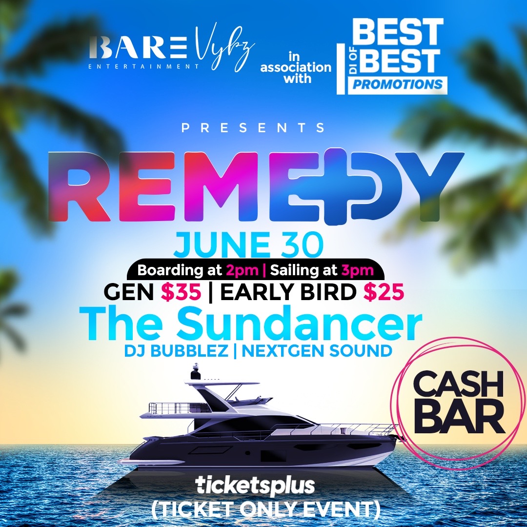 Remedy Cool Down Cruise | TicketsPlus
