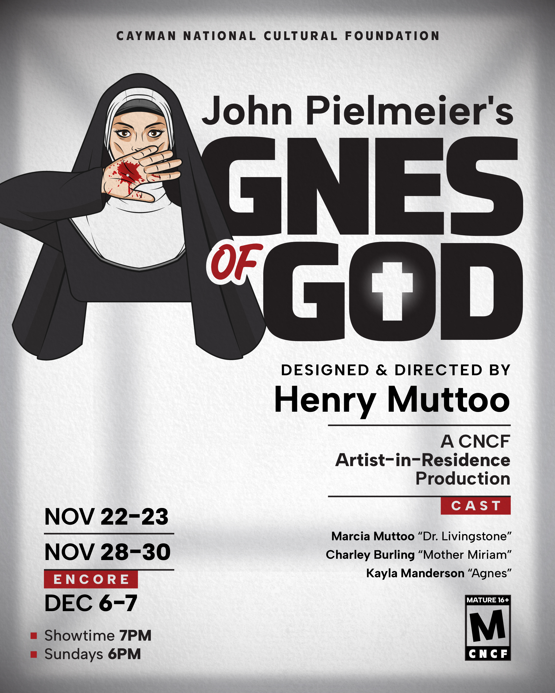 Agnes of God at the Harquail Studio Theatre | TicketsPlus